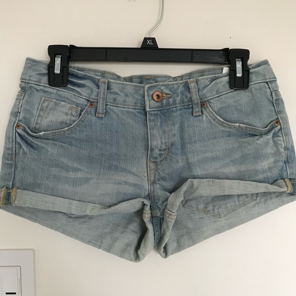 Divided | Shorts | Hm Divided Light Was Low Waisted Jean Denim Shorts ...